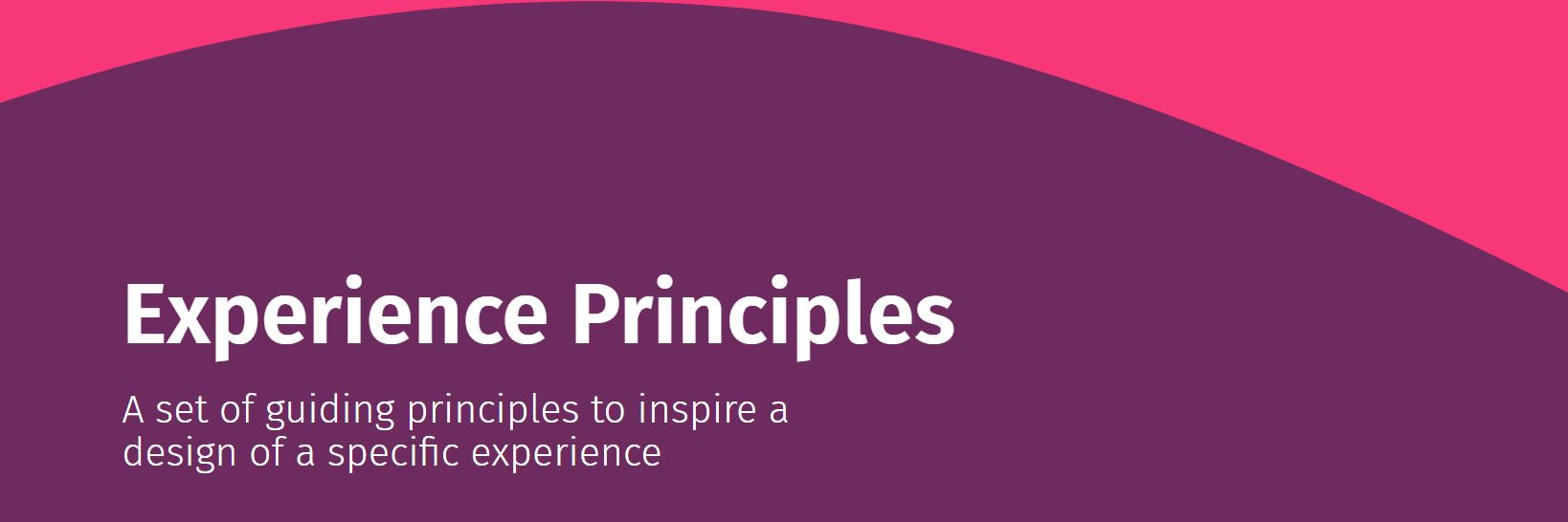 Experience Principles – Manifesto X Breast Cancer Now